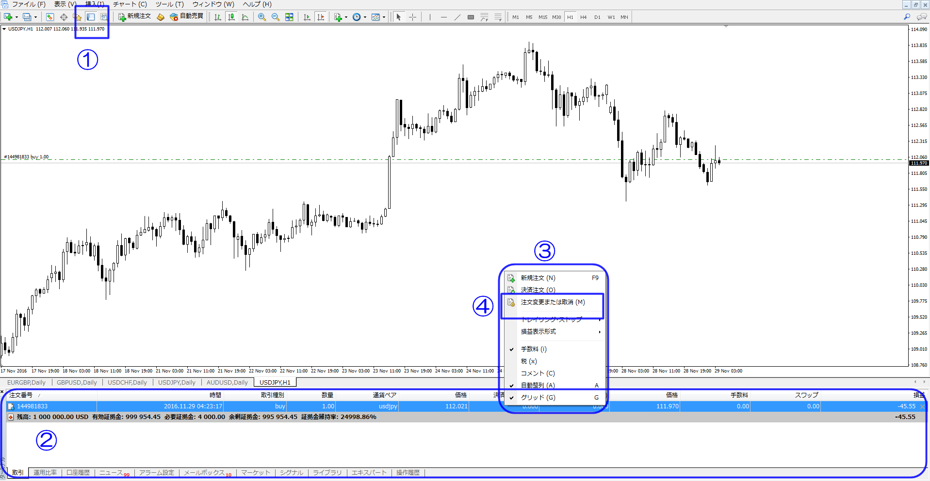 MT4注文方法の全てを解説｜指値・逆指値・IFD・OCO・IFO注文と分割決済 | PriceAction FX Trader エイクの為替ブログ